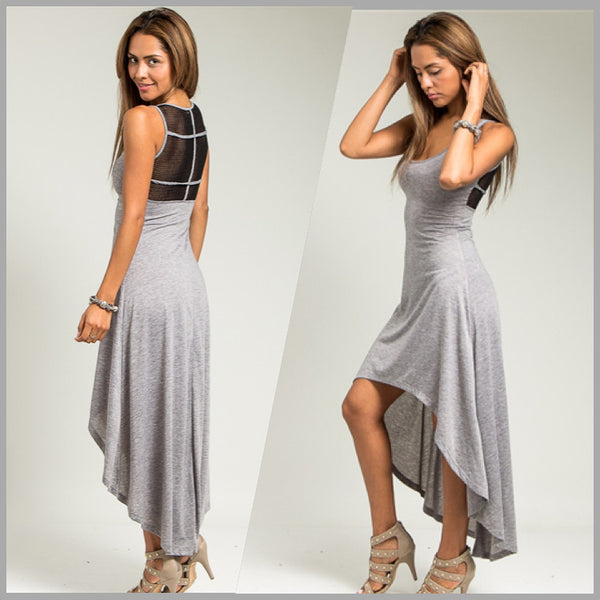Gray Tank Dress – Trendy Girl Boutique