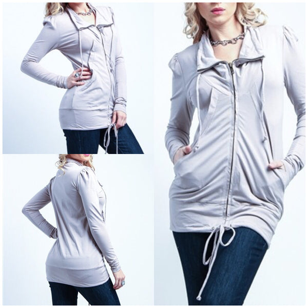 Drawstring Jacket – Trendy Girl Boutique